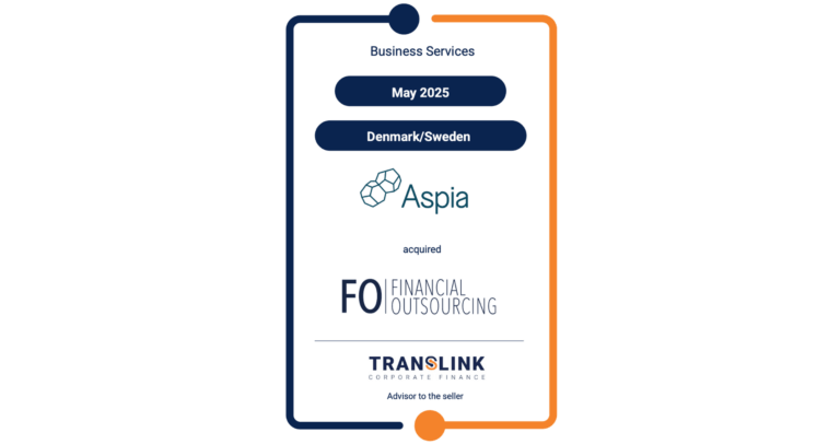 Financial Outsourcing A/S solgt til Aspia AB – Translink